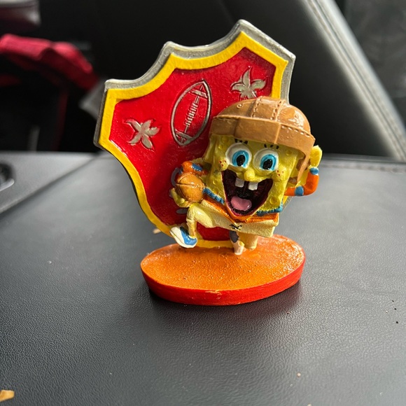 Other | Spongebob Football Player Sbr43 Ornament | Poshmark